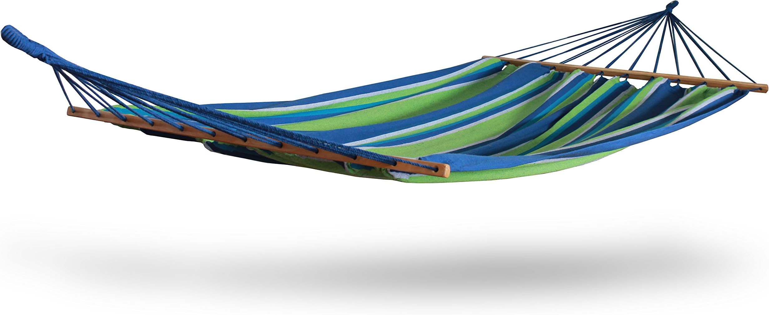 Amazon.com : Hammaka Woven 2 Person Hammock, Green : Patio, Lawn & Garden