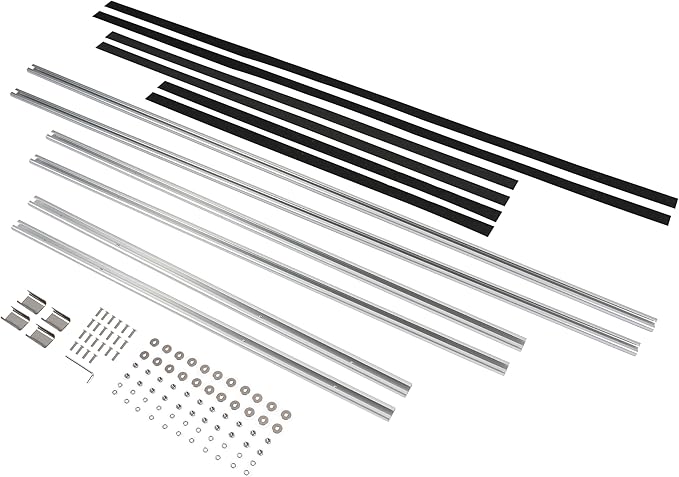 Amazon.com: ALMULOO Roof Rack Side Rails Compatible with 2007-2020 ...