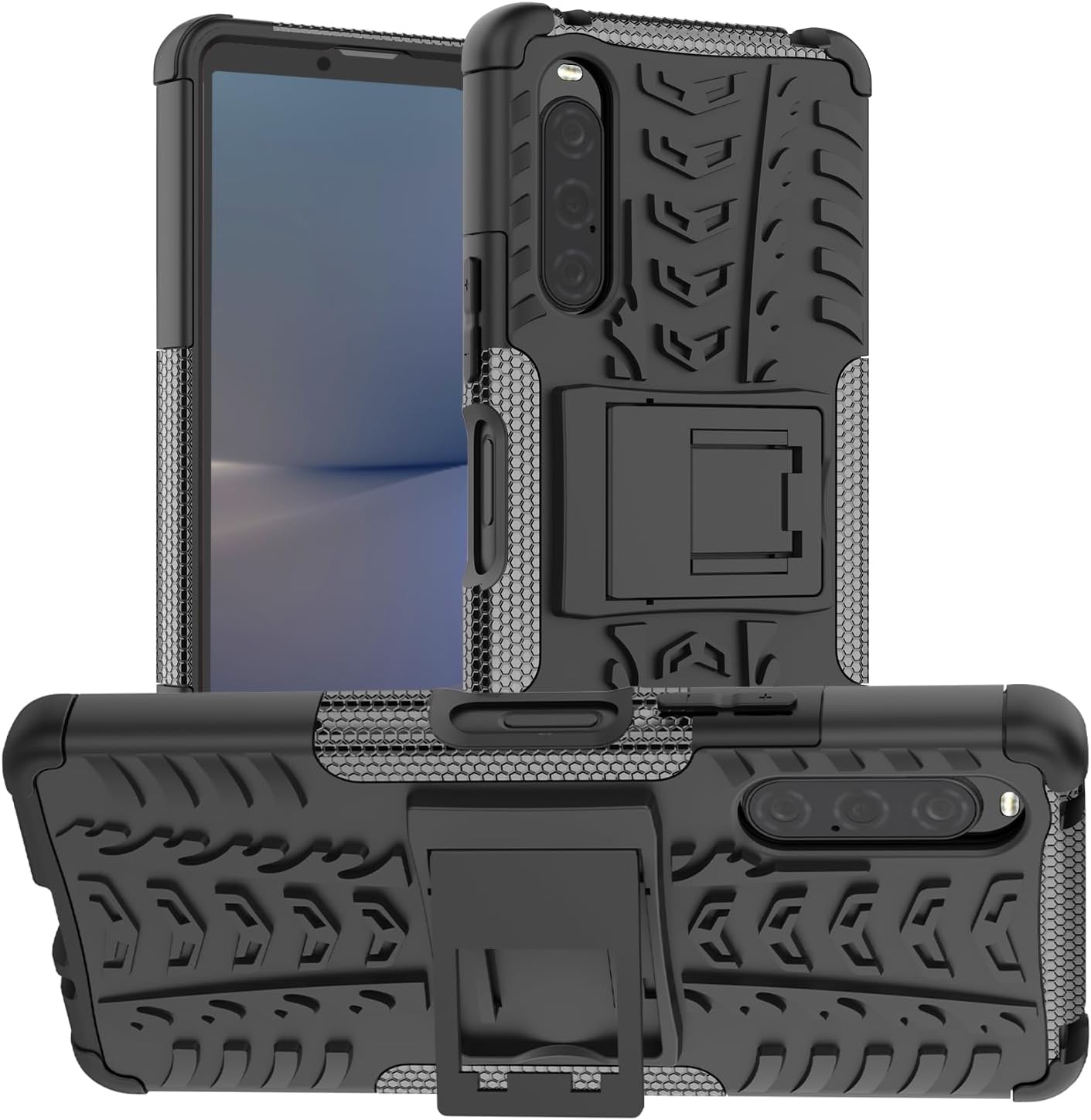 Sawiqpd Sony Xperia 10 V Case (5Th Gen), Military Grade Tough Armor ...