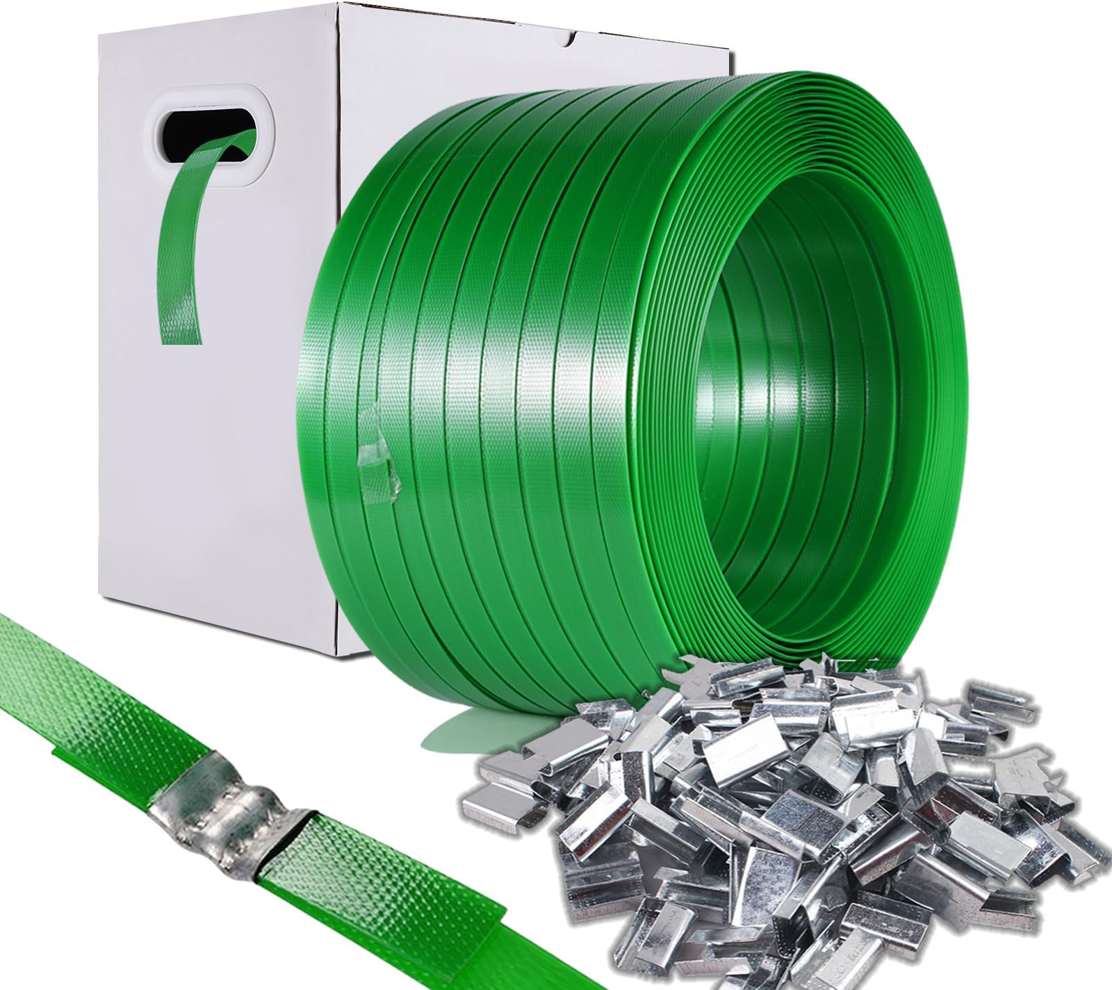 Amazon.com: WCM Strapping Packaging Strapping, Pallet Strapping ...