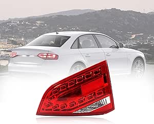 MACIMAI - Luz trasera LED derecha para Audi A4 B8 2008 2009 2010 2011 ...