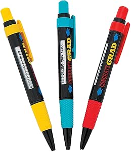 Amazon.com: Fun Express Grad Message Pen - Set of 12 - Graduation ...