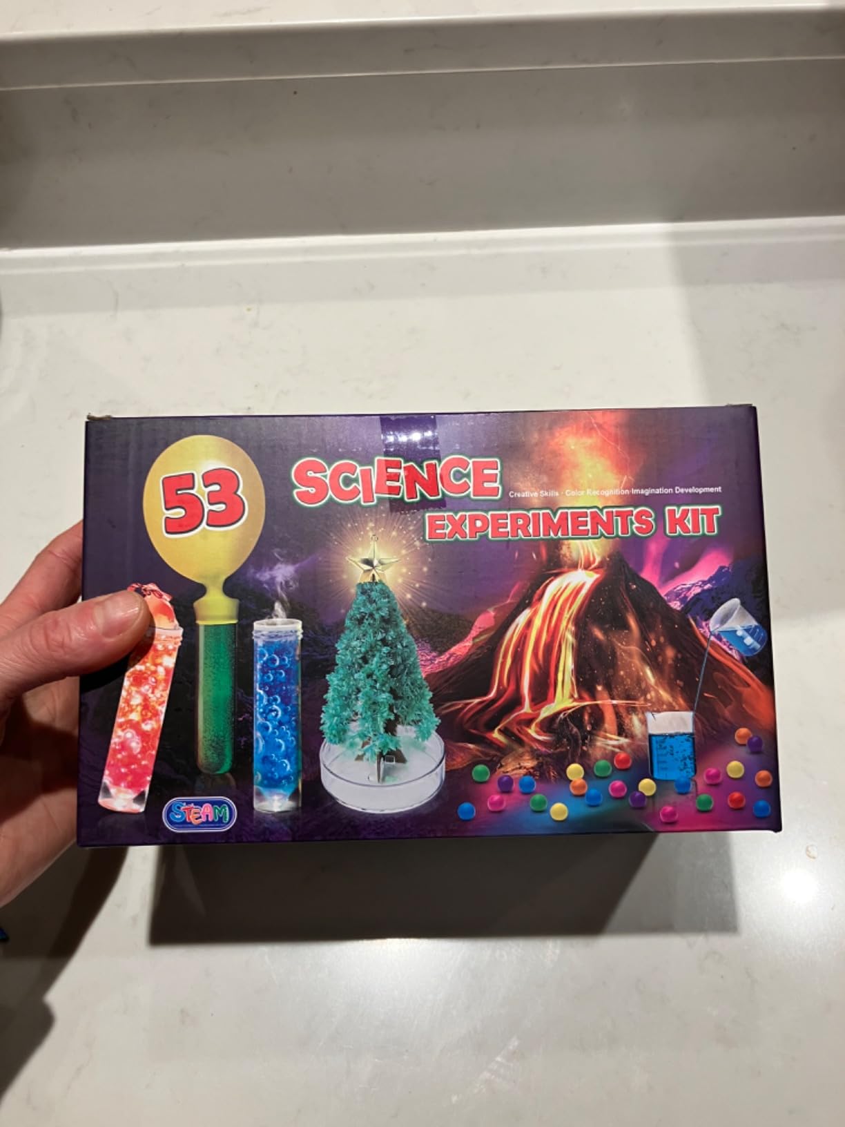 UNGLINGA 53 Experiments Science Kits for Kids Boys Girls, Birthday ...