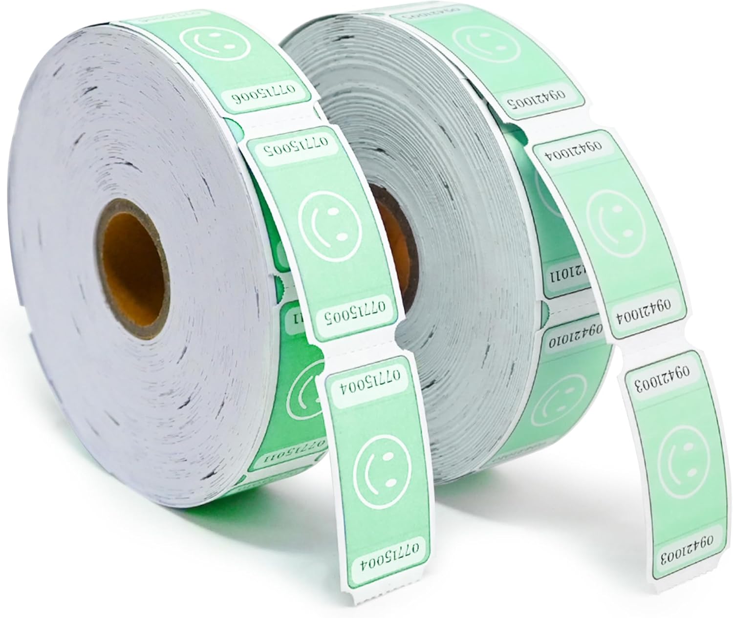 Amazon.com : L LIKED 2000 Smile Raffle Tickets, 2 Rolls of 1000 1''x2 ...