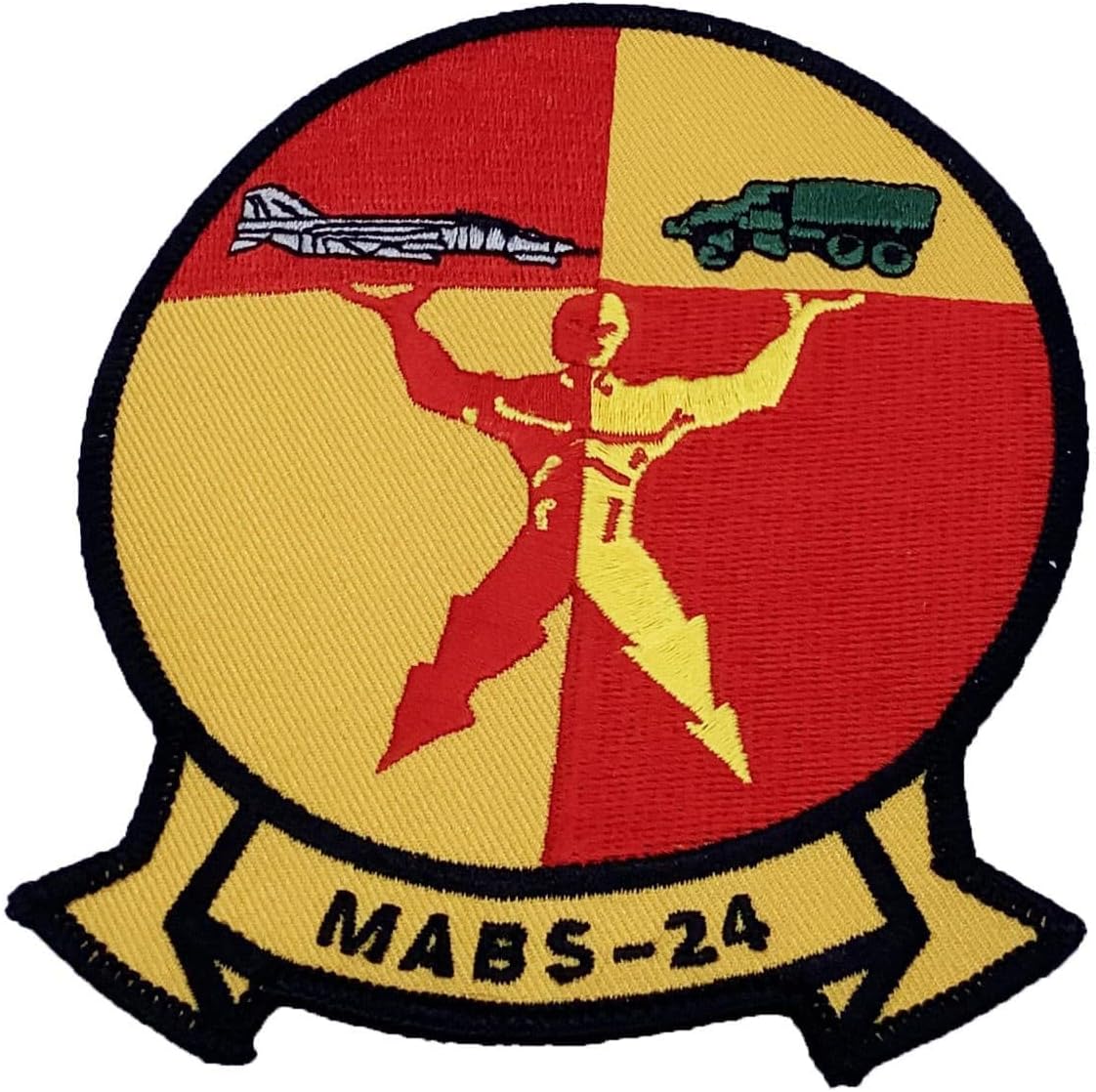 Amazon.com: Squadron Nostalgia LLC MABS-24 Patch - Plastic Backing ...