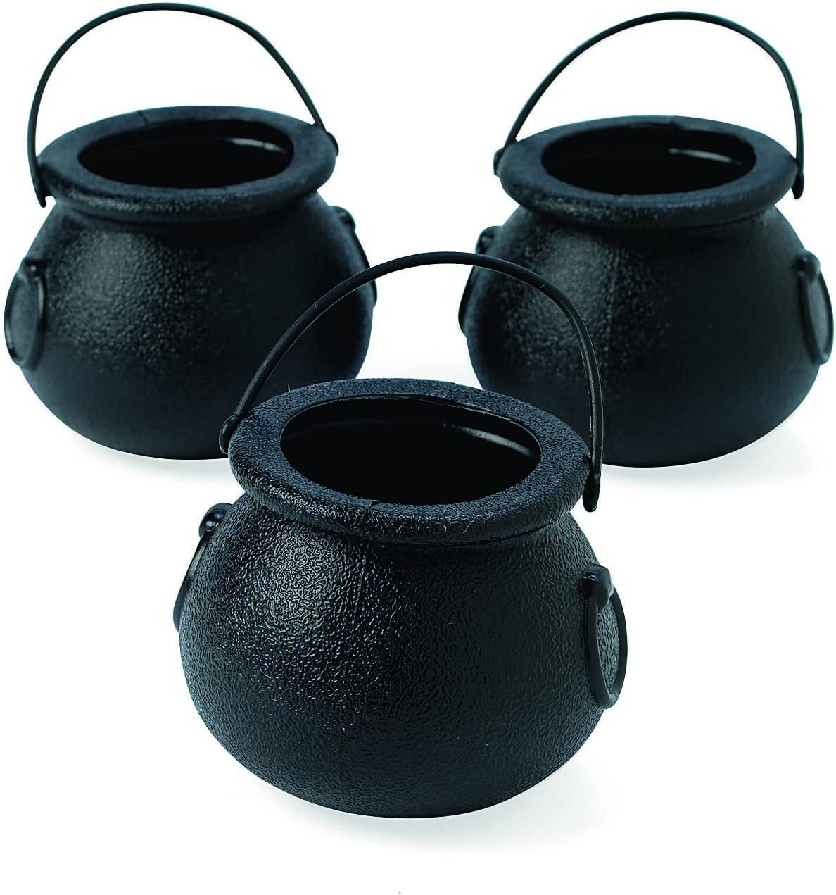 Amazon.com: Fun Express 1 Dozen Mini Cauldron Kettles, BPA Free Plastic ...