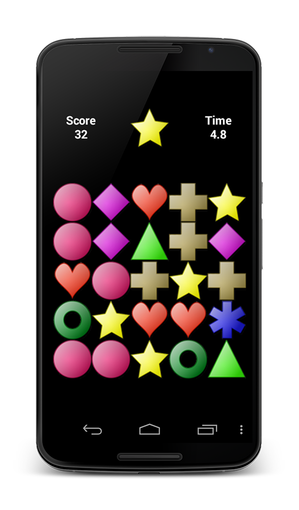 20 second Fun Tap The Shapes Fast Reflex Reaction Game - App on Amazon ...