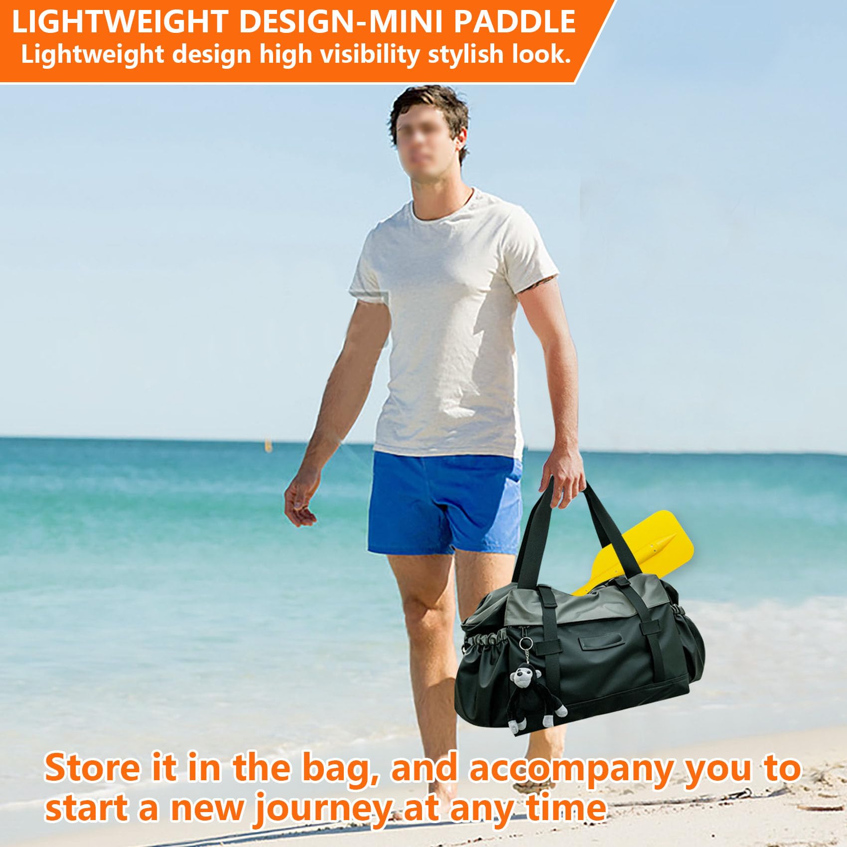 Snapklik.com : VEITHI Boat Paddle Telescoping Collapsible Oar For Boat ...