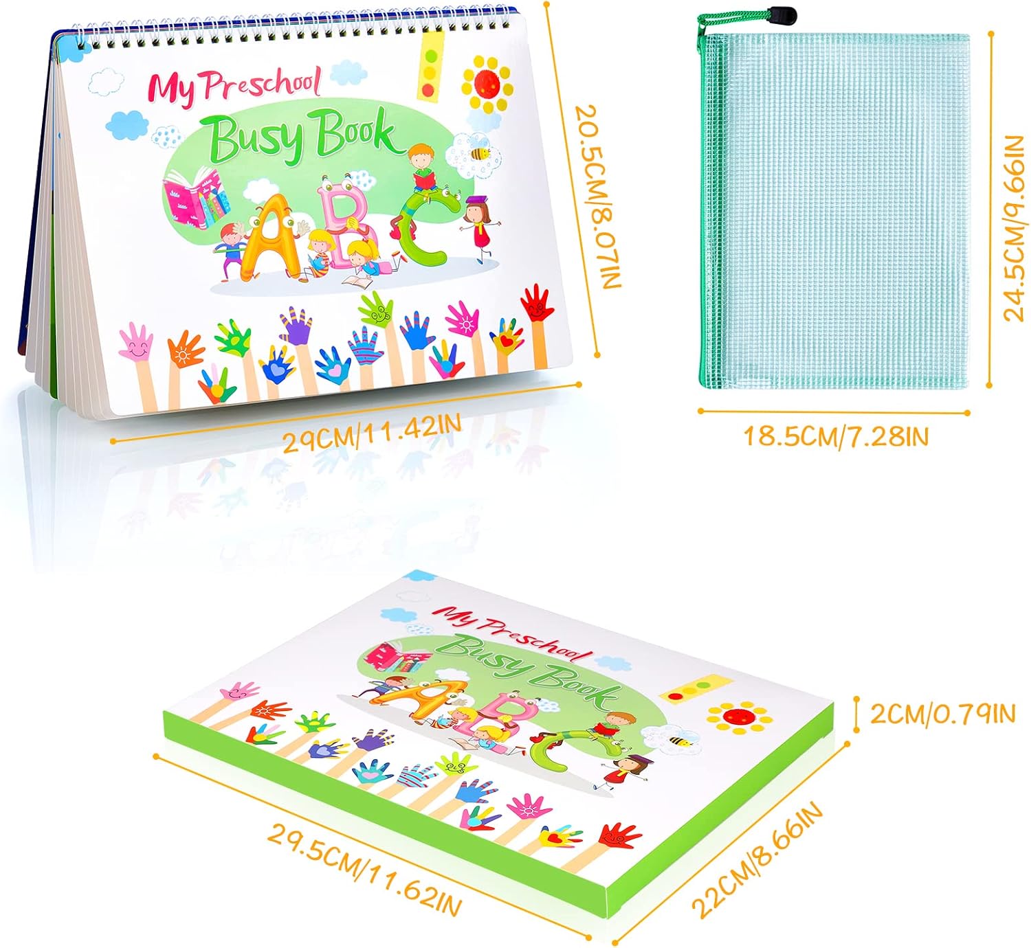 Mardiko Busy Book for 1 2 3 4 Year Old Toddler Toys, Preschool Busy ...