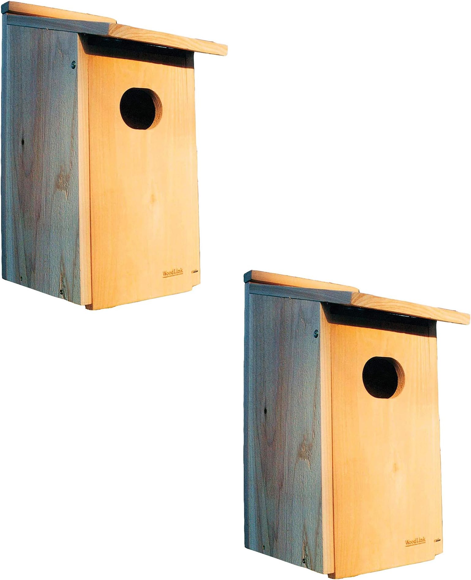 Amazon.com : Woodlink WD1 Wood Duck Hanging Nesting House Box with 4 x ...