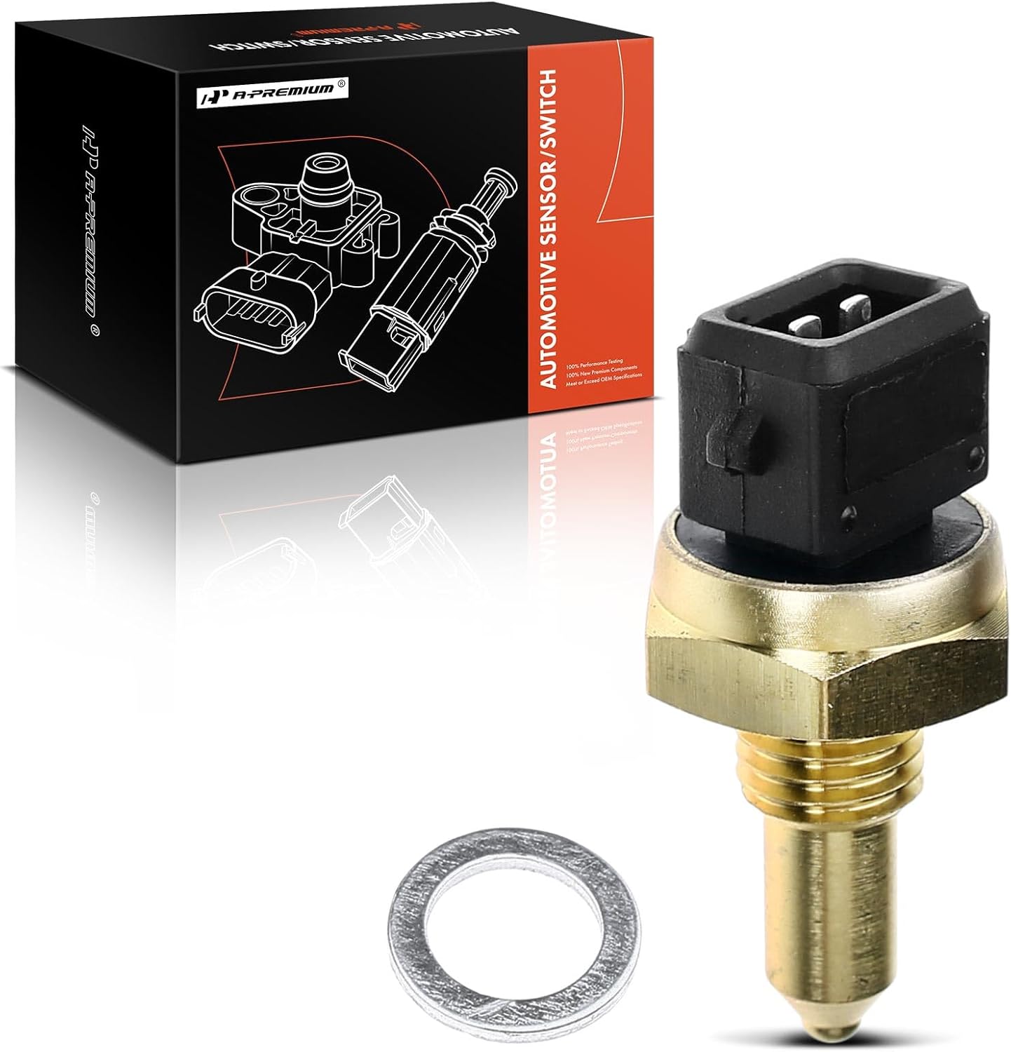 A-Premium Coolant Temperature Sensor Compatible with BMW 128i 228i 320i ...