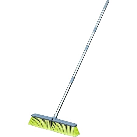 Amazon.com: PHYEX Upgraded 18" Push Broom with Adjustable Long Handle ...