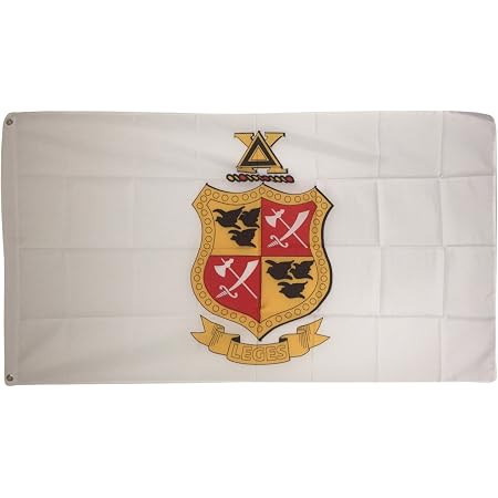 Amazon.com : Delta Chi Letter Fraternity Flag Greek Banner Large 3 feet ...
