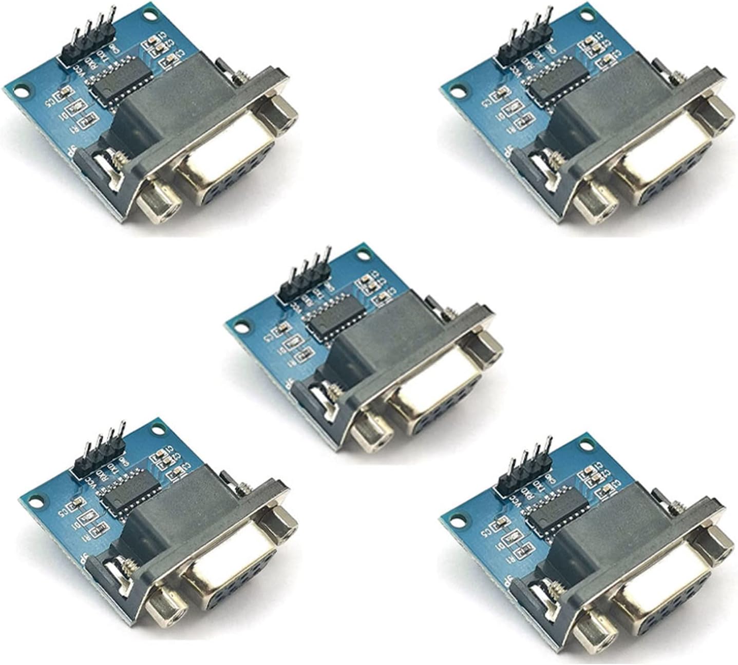 Amazon.com: HiLetgo 5pcs RS232 to TTL Converter Module COM Serial Port ...