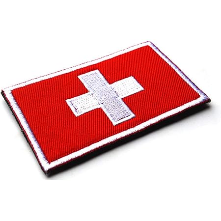 Akachafactory Patch ecusson Imprime Badge Vintage Drapeau Suisse Swiss : Amazon.fr: Cuisine et ...