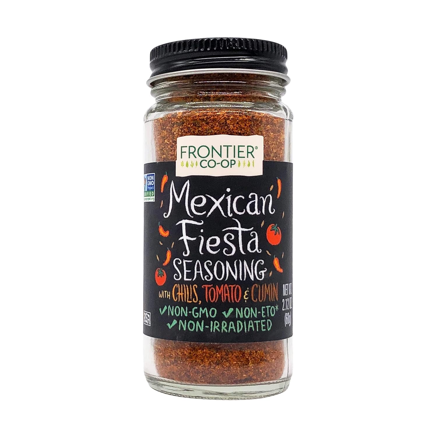 Amazon.com : Frontier Co-op Mexican Fiesta Seasoning, 2.12-Ounce Jar ...