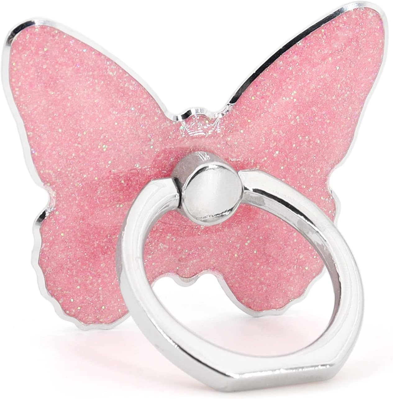 Amazon.com: LaMignonne Cell Phone Ring Holder Butterfly Finger Ring ...