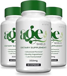 Amazon.com: Age Shield - Age Shield Pill Formula (3 Pack, 180 Capsules ...