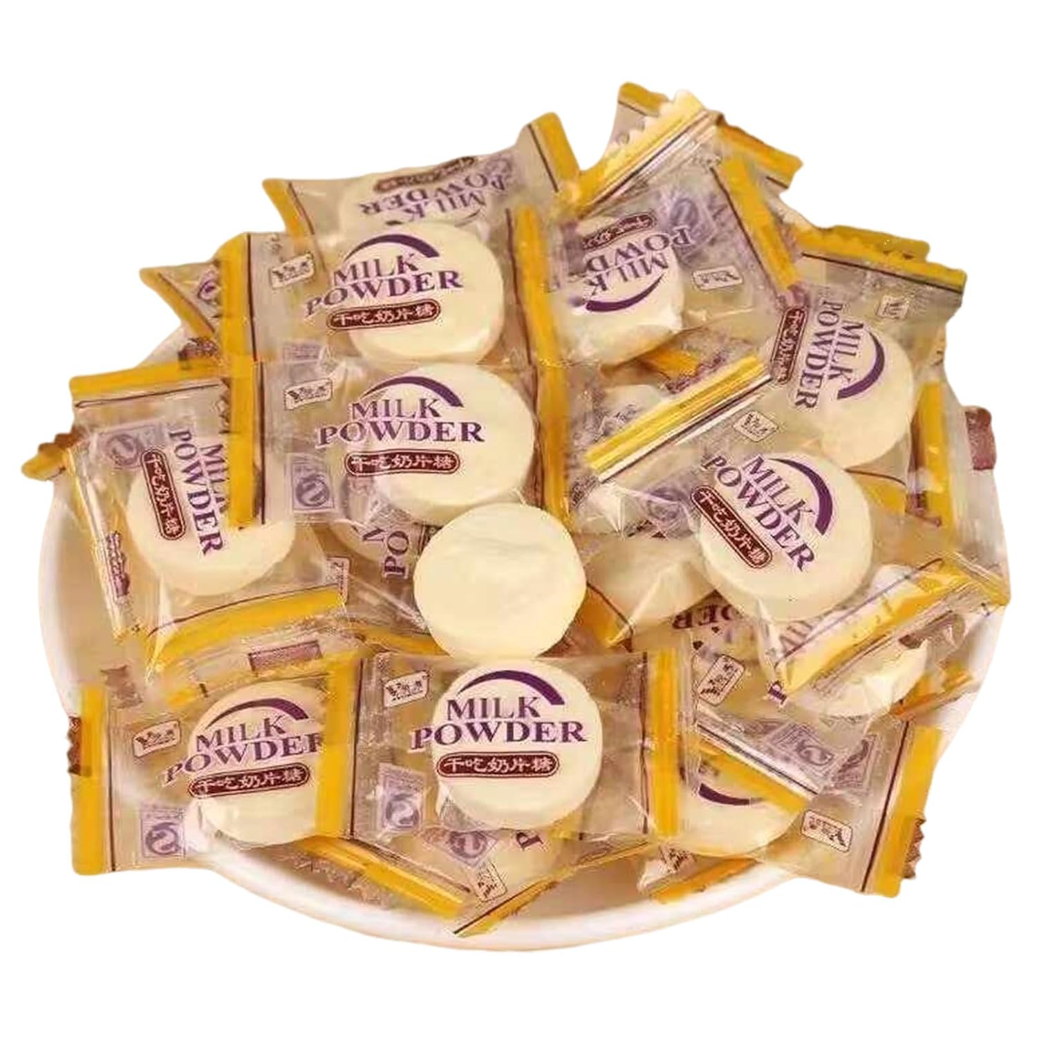 Amazon.com : milk slices18.6oz/500g,asian candy,dairy milk cheese ...