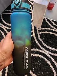 32 oz Water Bottle with Scale Marker, 1Liter Large Capacity ...