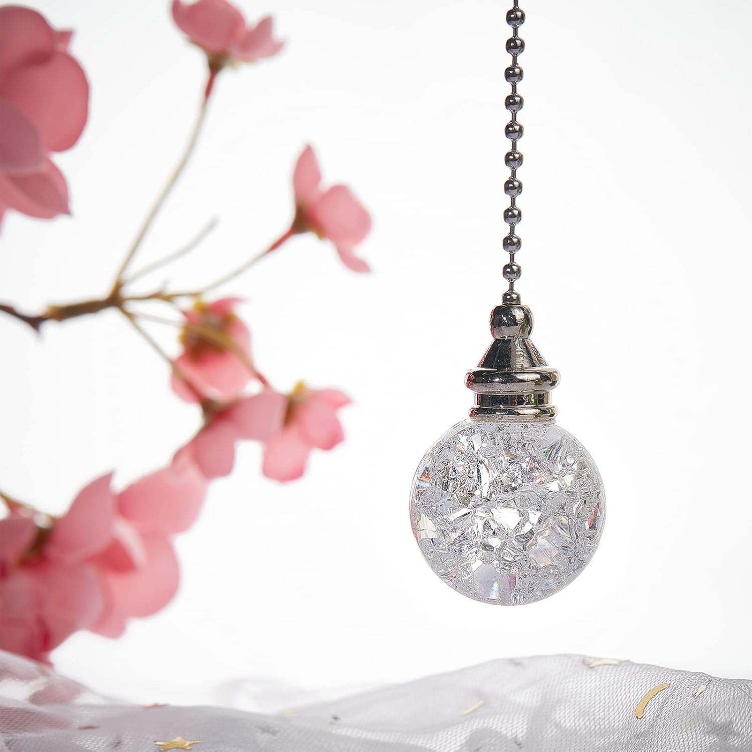 GORGECRAFT Ceiling Fan Pull Chain, 21.5 inches Ball Blind Cord ...