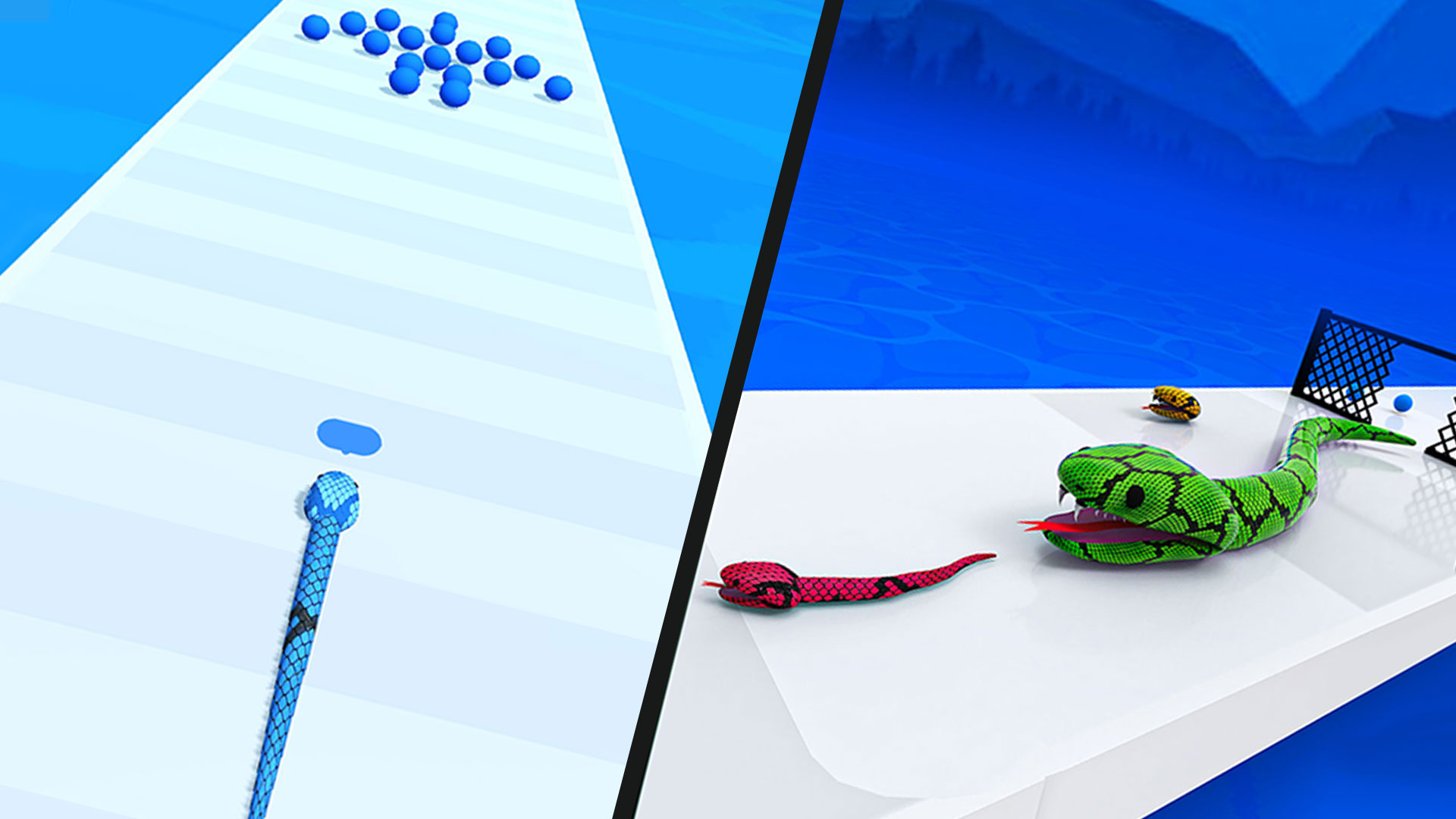 Snake Run 3D Slither Rush Race: Snakes Hunt Crawl Chase Survival ...