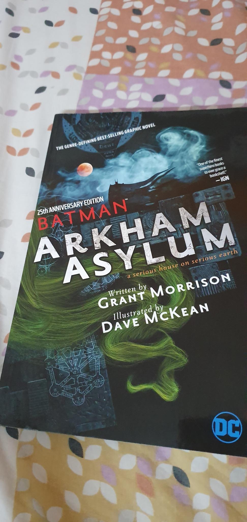 Buy Batman Arkham Asylum 25th Anniversary Deluxe Edition Book Online at ...