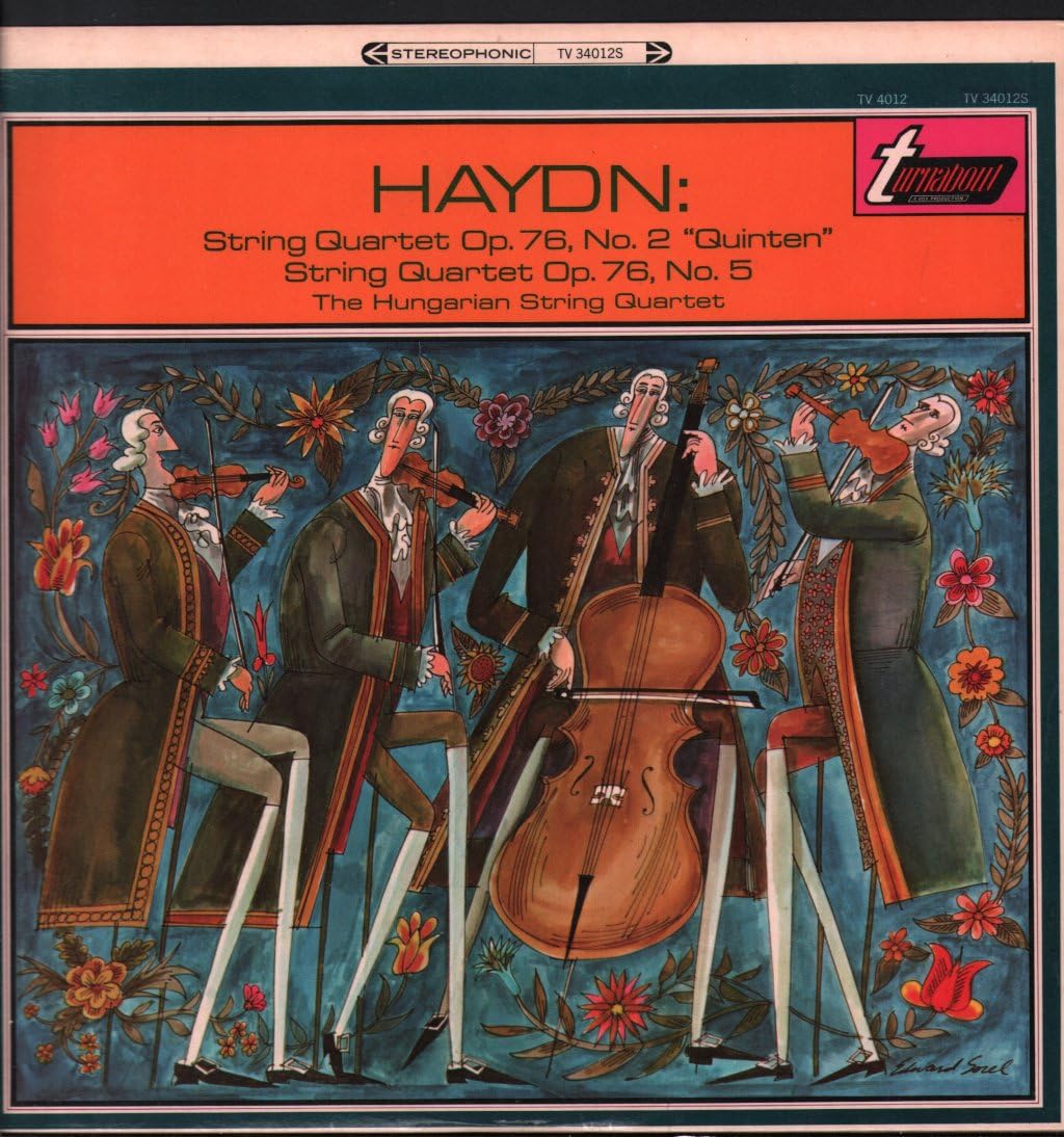 Amazon.com: Haydn String Quartets Op. 76, Nos. 2 & 5 The Hungarian ...