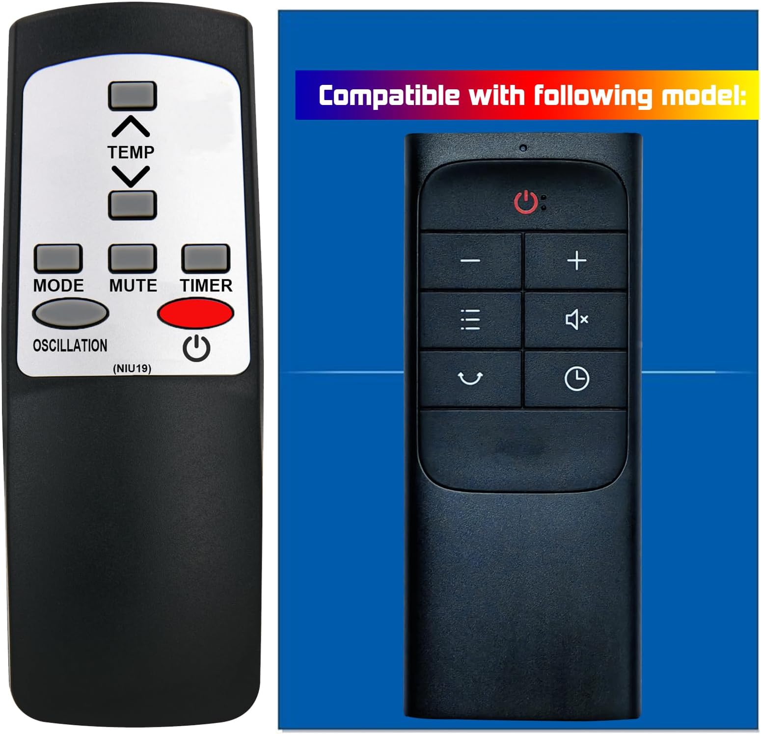 Amazon.com: GENGQIANSI Replacement Remote Control for Dreo Tower Fan DR ...