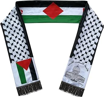 Fashionable Palestine Turban Headwear Trendy Hijab Scarf Shemagh ...