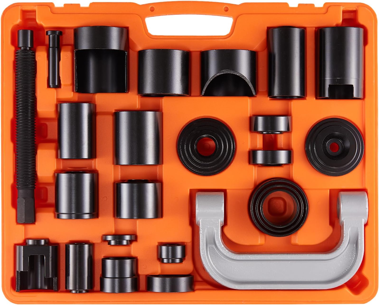 Amazon.com: VEVOR Ball Joint Press Kit, 25 pcsTool Kit, C-Press Ball ...