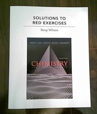 Solutions to Red Exercises for Chemistry: The Central Science: Brown ...