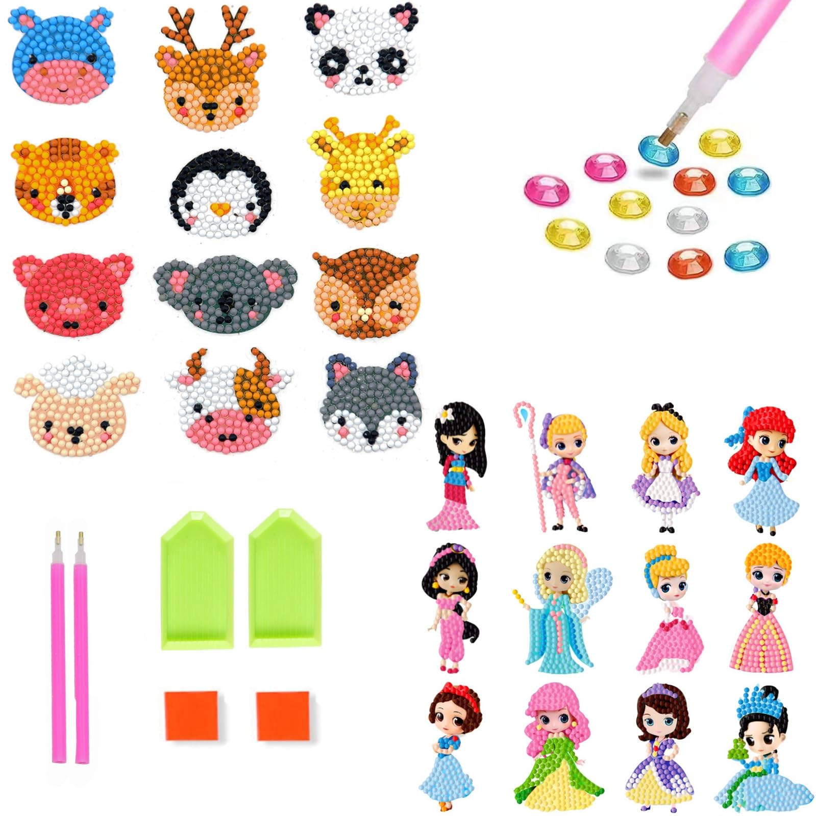 Snapklik.com : Fadgesy 5D Painting Art Stickers Kits For Kids,Kids ...