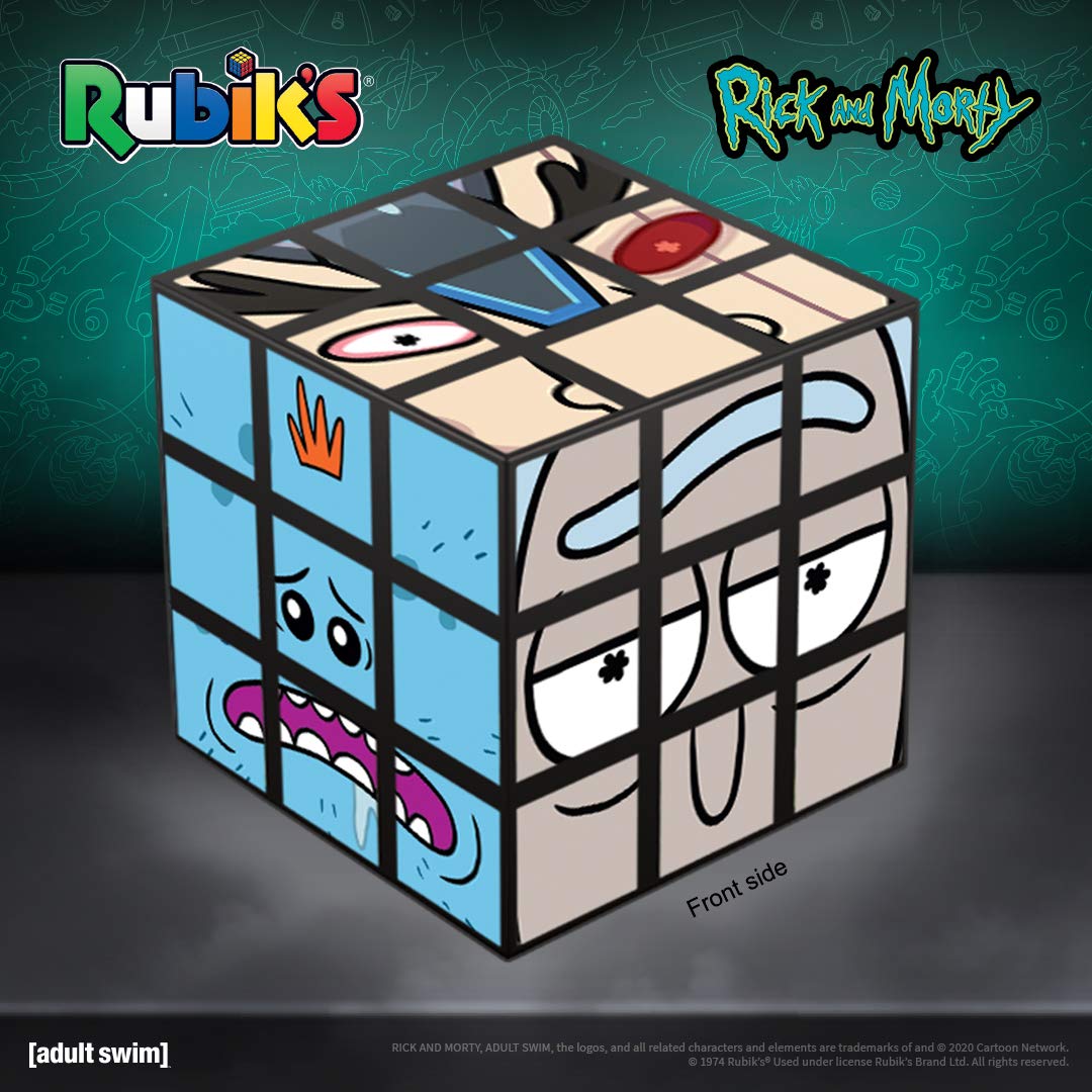 USAOPOLY Rick and Morty Rubik's Cube | Collectible Puzzle Cube ...