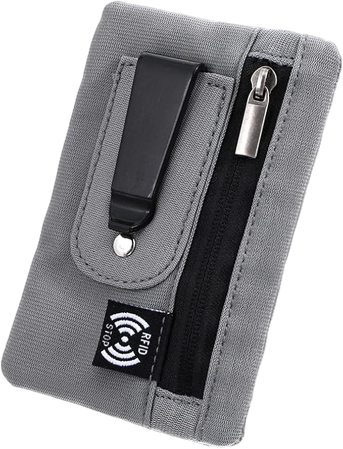 Amazon.com | Elegaperma Blocking Clip Stash Pocket, Hidden Wallet, Slim ...