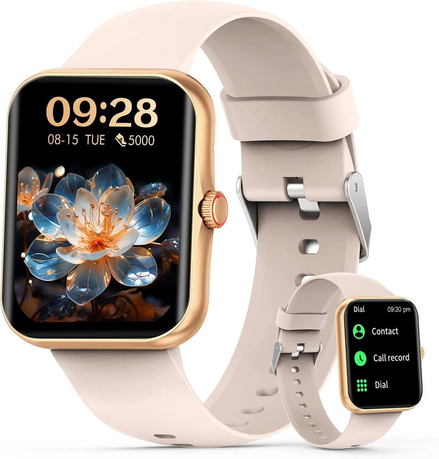 LIGE Montre Connectée Homme Femme avec Appels Bluetooth,1.83 ...