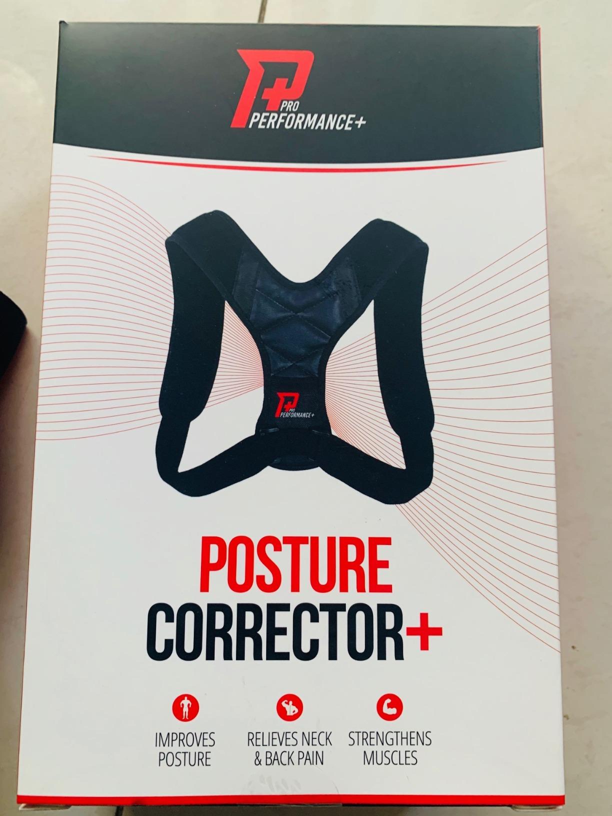 PRO PERFORMANCE+ Posture Corrector | Clavicle Support For Upper Back ...