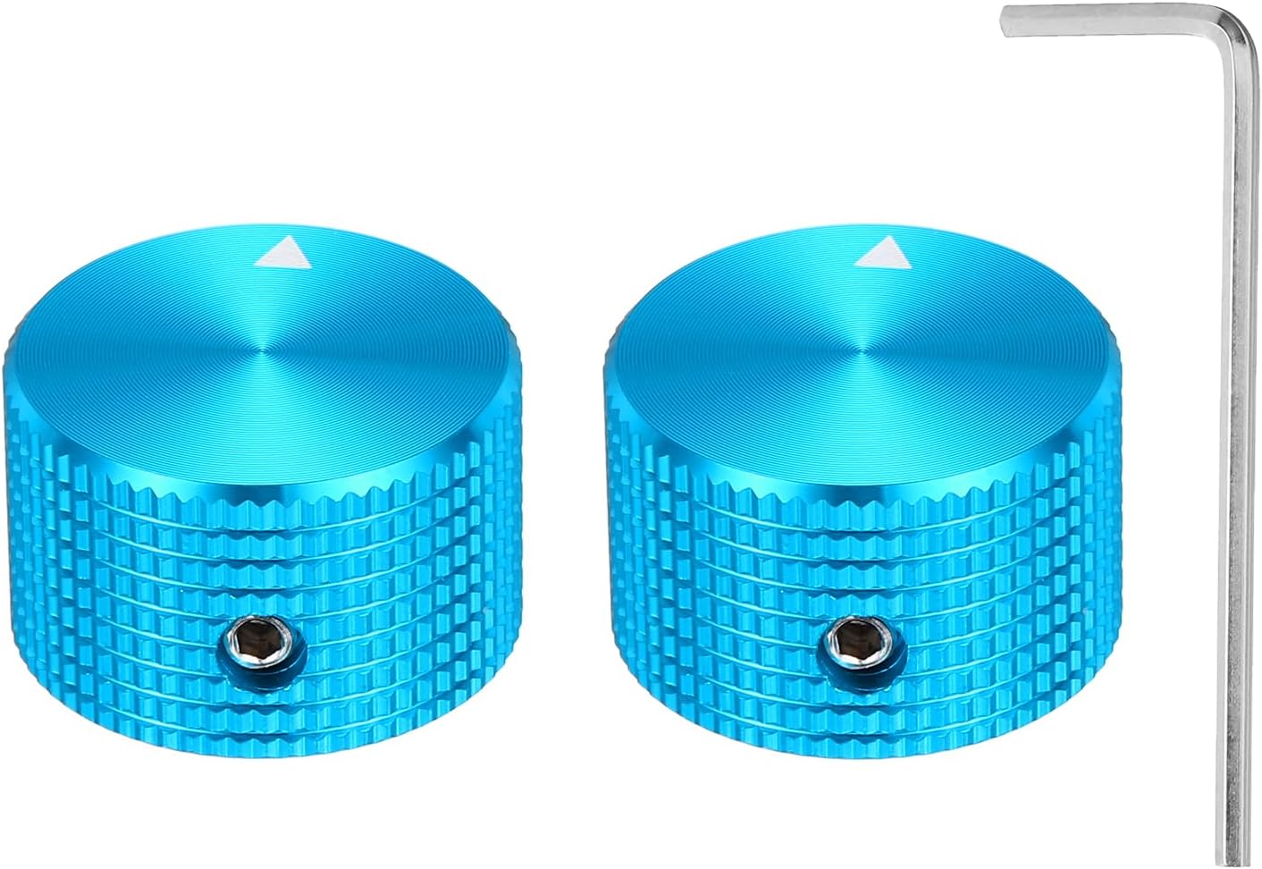 Amazon.com: MECCANIXITY 2 Pcs Aluminium Potentiometer Knobs, 1/4" (6mm ...