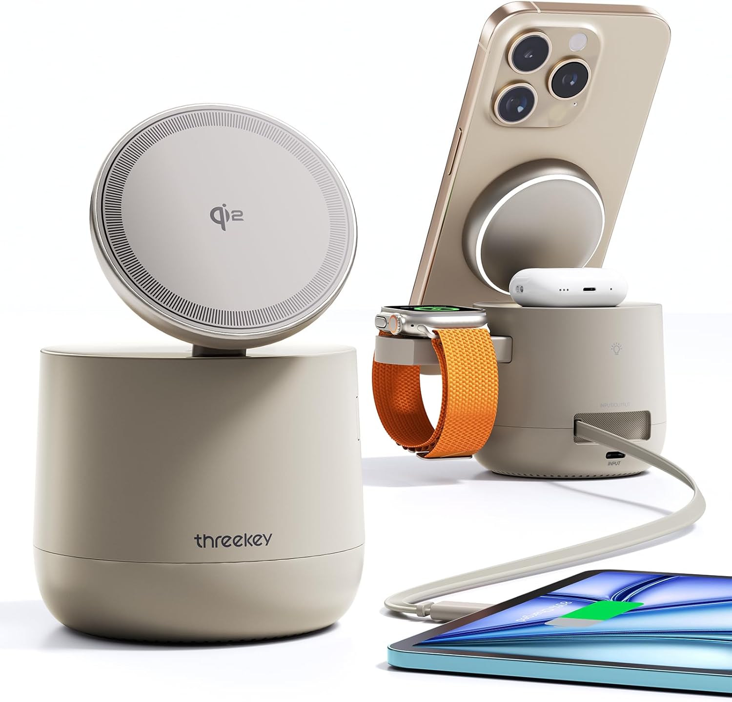 Amazon.com: MFI Certified by Apple, 4 in 1 Magsafe Wireless Charging ...