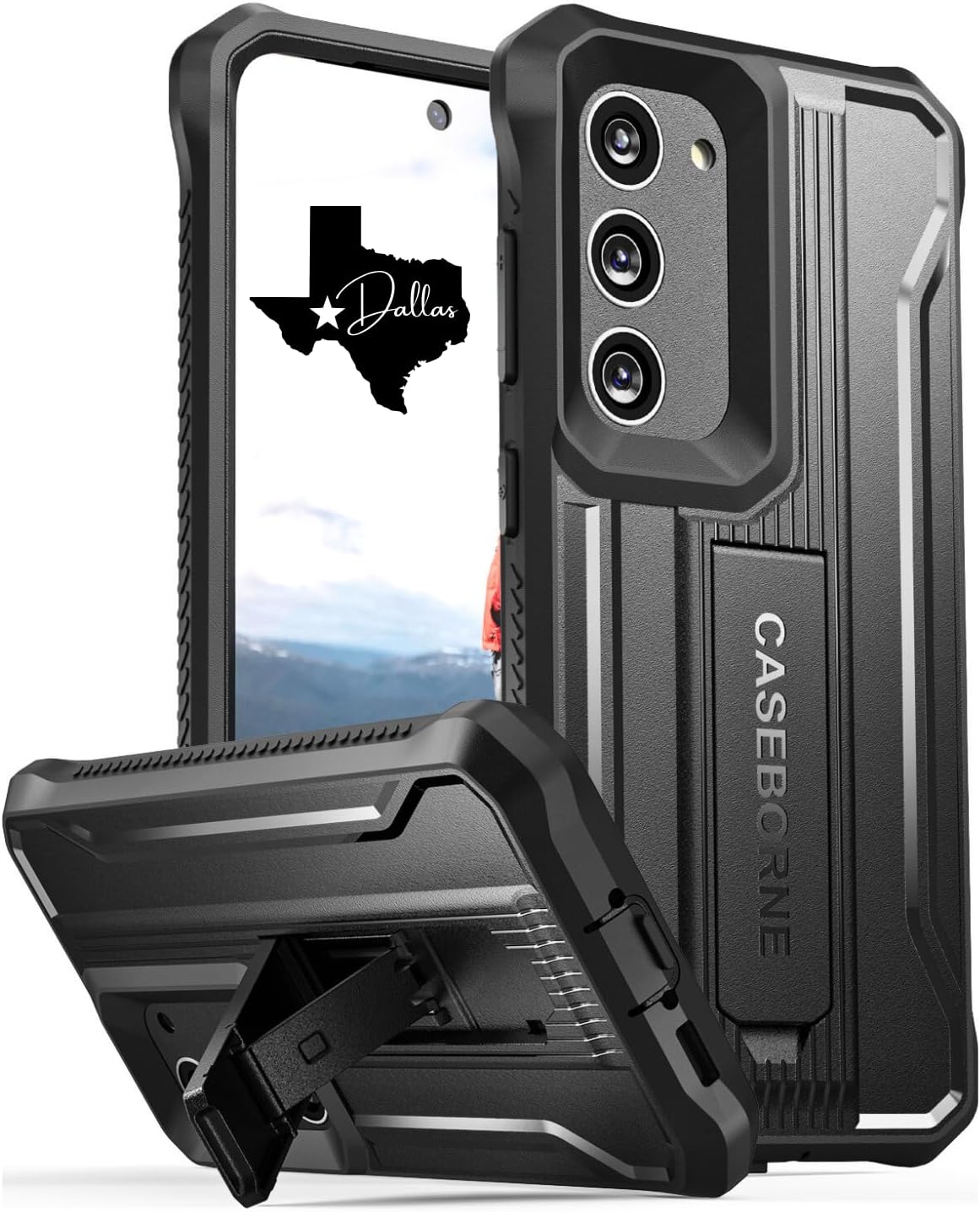 Amazon.com: CaseBorne Compatible with Samsung Galaxy S23 Case, Rugged ...