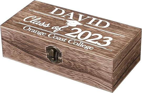 Amazon.com: Personalized Graduation Gifts for Her Him Wooden Keepsake ...
