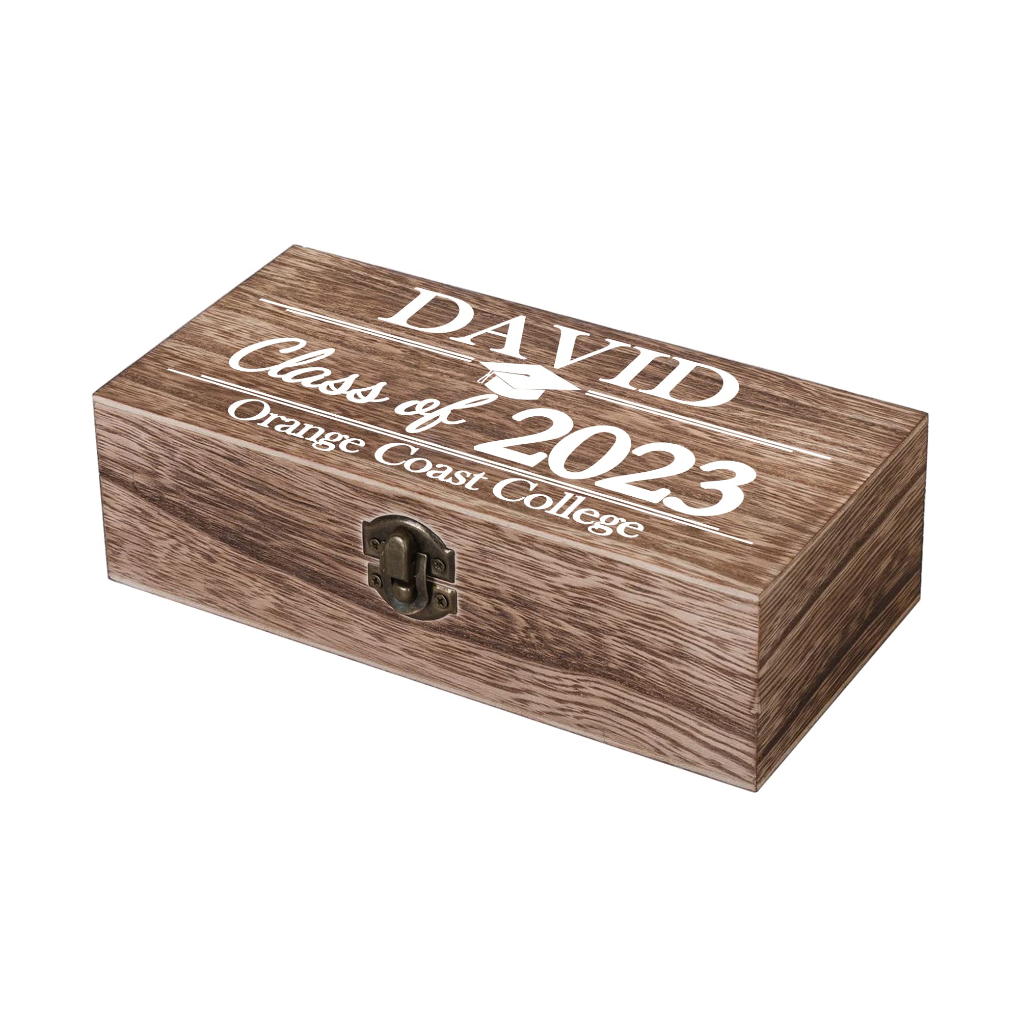 Amazon.com: Personalized Graduation Gifts for Her Him Wooden Keepsake ...