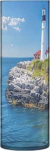 Amazon.com: Kigai Lighthouse Vase for Home Decor, Country Farmhouse ...