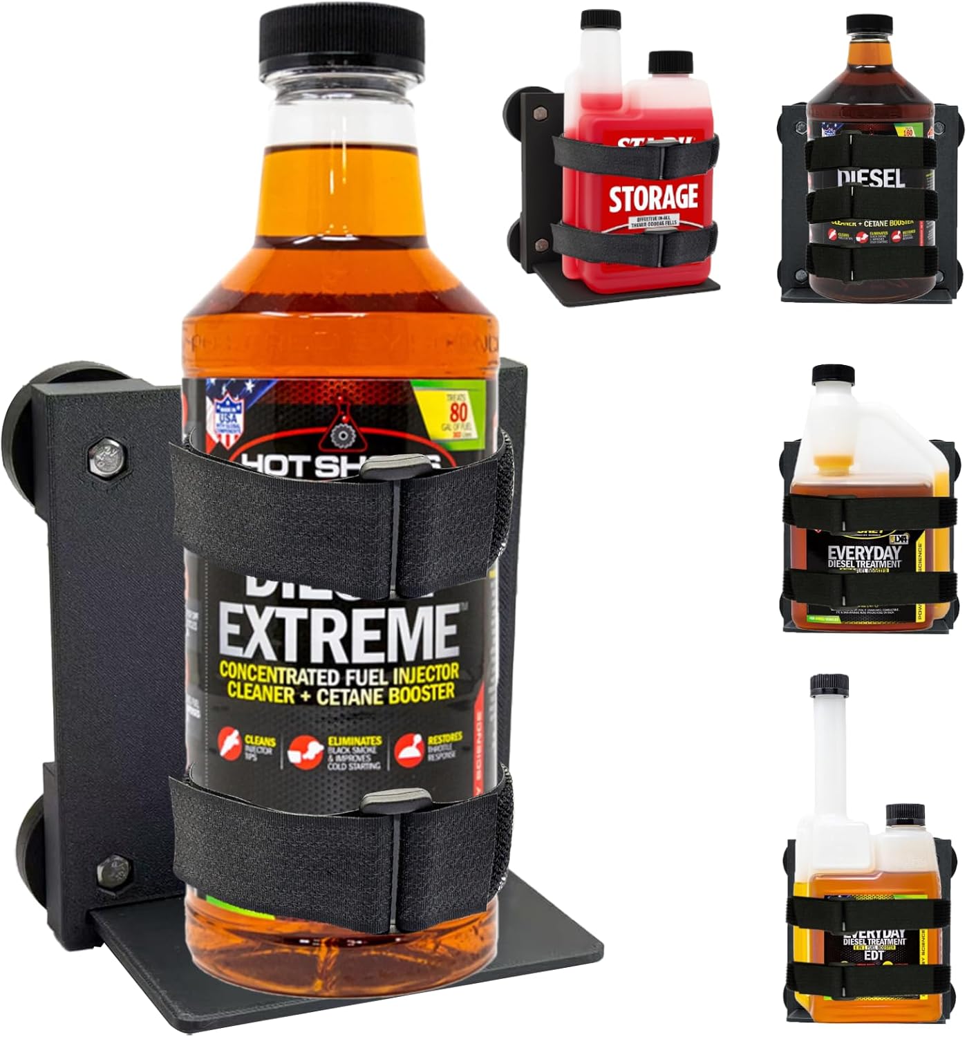 Amazon.com: Griiyakii Magnetic Fuel Additive Bottle Holder – Compatible ...