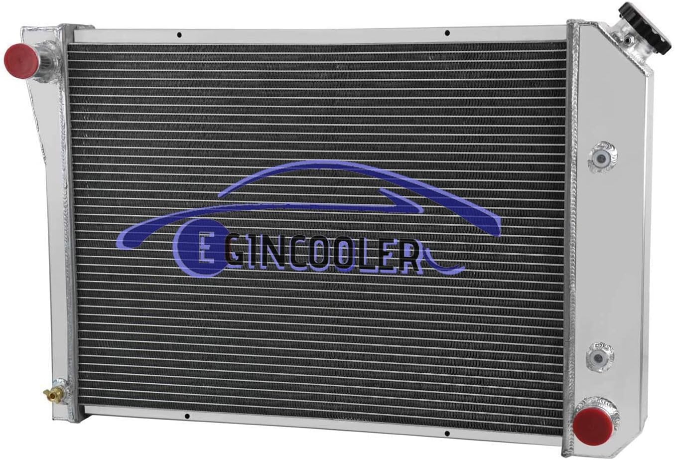 Buy EGINCOOLER 4 Row Core Aluminum Radiator for 1973-1974 Chevrolet ...