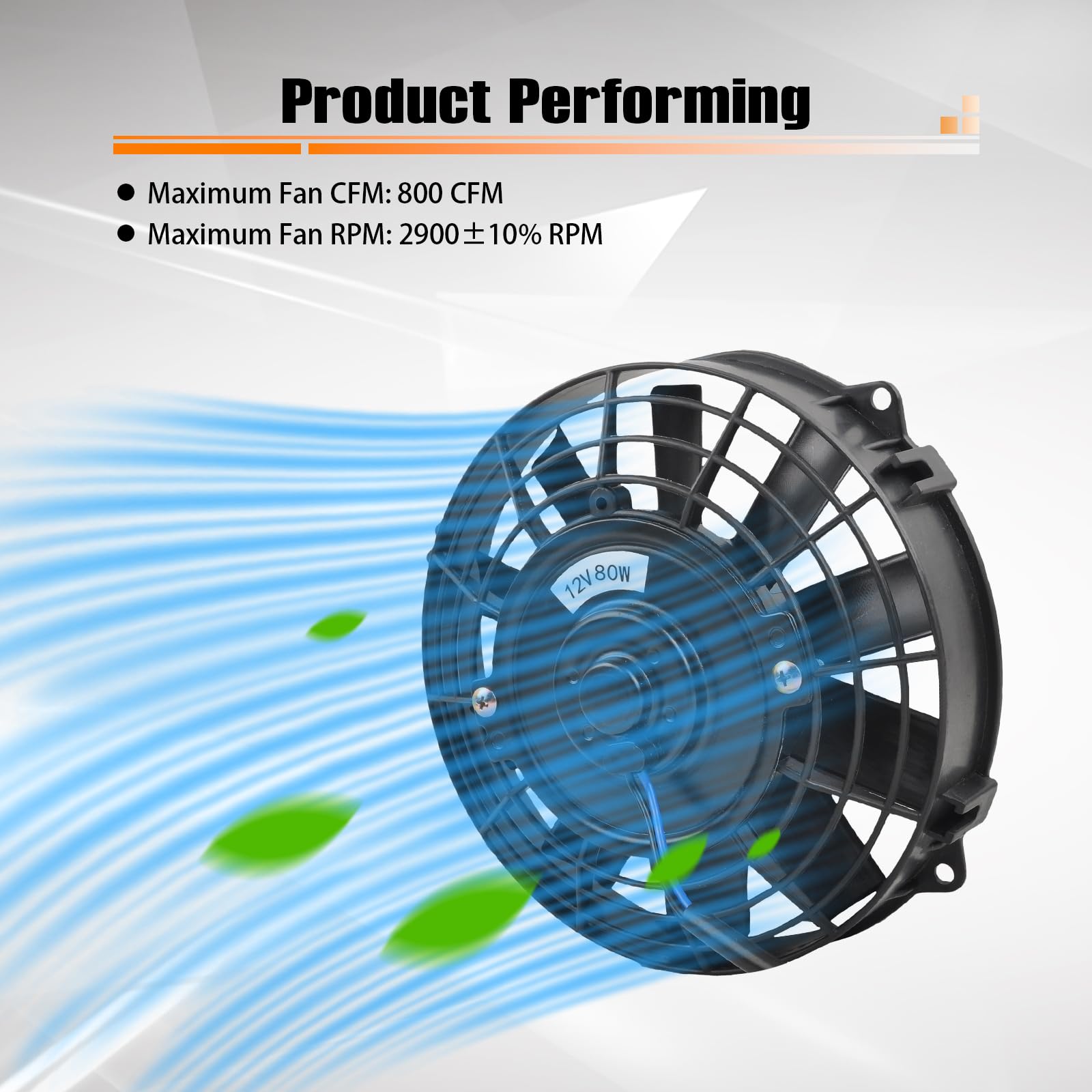 Snapklik.com : Higehio 7 Inch Universal Slim Fan Push Pull Electric ...