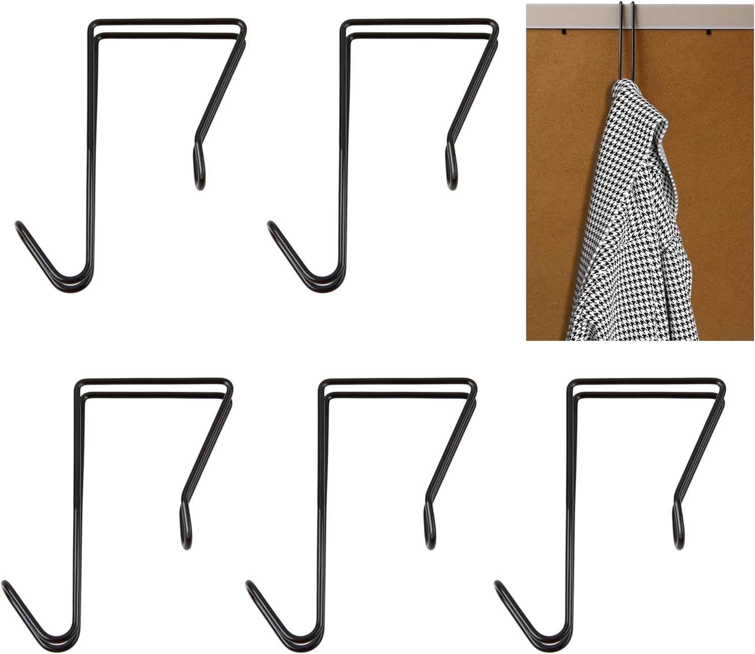 Amazon.com: Vagocom 5Pack Wire Cubicle Hooks,Cubicle Shelf Hangers for ...