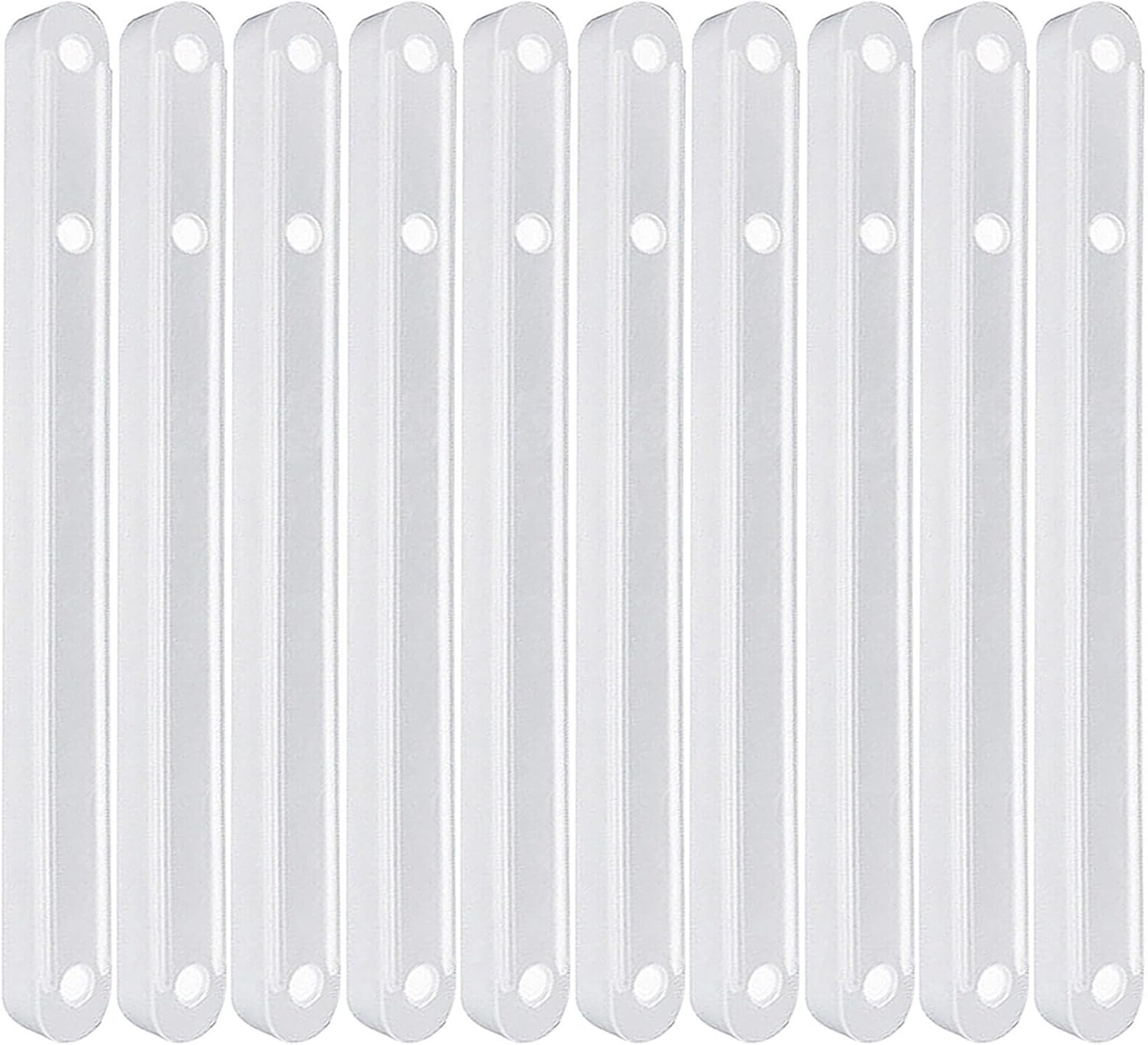 10PCS Draw Runners Plastic Drawer Slides Kitchen Cupboard Rails ...