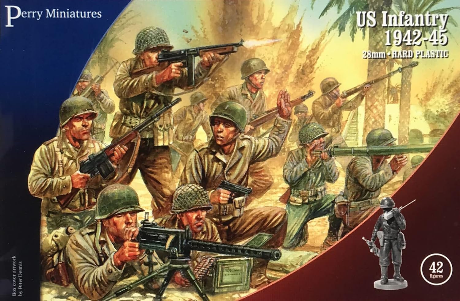 Bolt Action: Perry Miniatures WWII US Infantry : Amazon.co.uk: Toys & Games