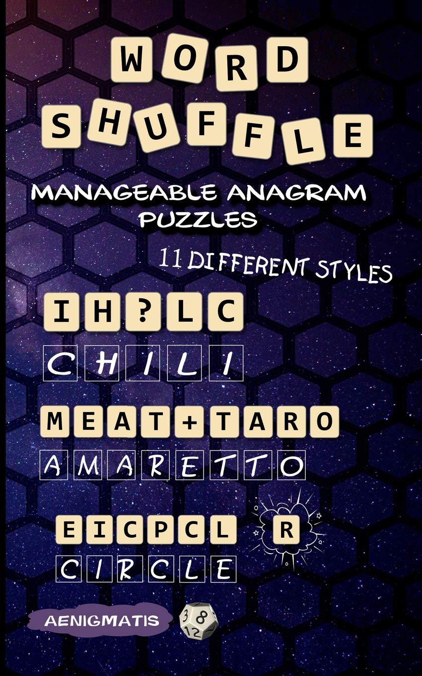 Word Shuffle: Manageable Anagram Puzzles: Aenigmatis: 9781795637268 ...